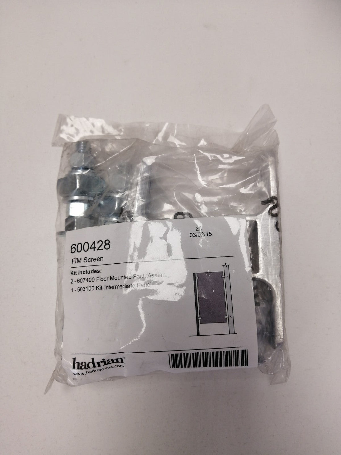 Toilet Partition Hardware - Hadrian - Floor – Archex CA